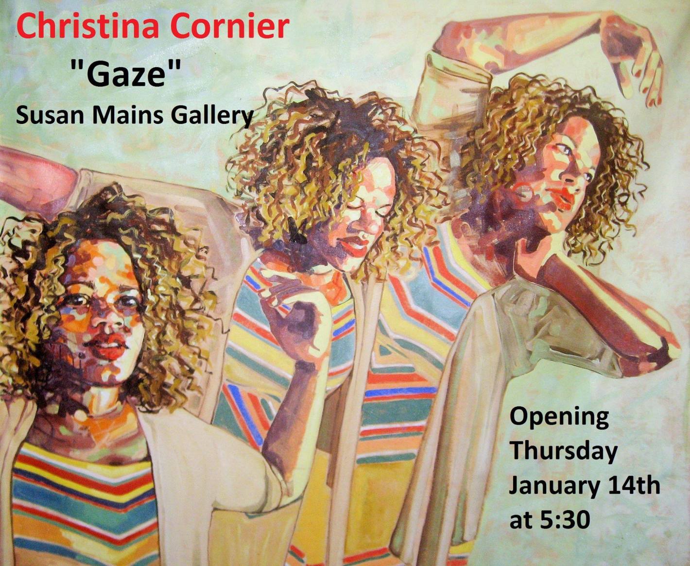 Christina Cornier — “Gaze” | Susan Mains Gallery